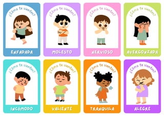 Tarjetas - ¿Cómo te sientes.pdf