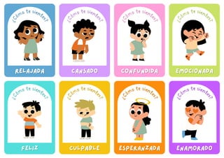 Tarjetas - ¿Cómo te sientes.pdf