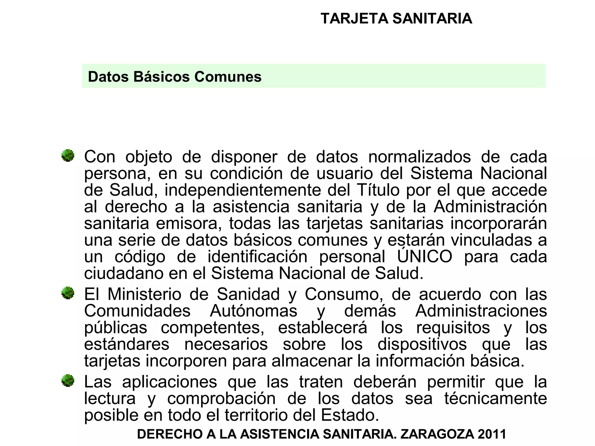 Tarjeta sanitaria | PPT | Health Insurance | Insurance