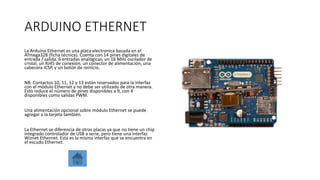 Tarjetas de arduino | PPT