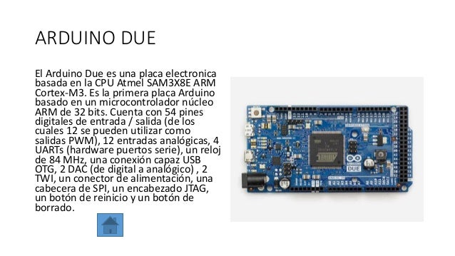 Tarjetas de arduino