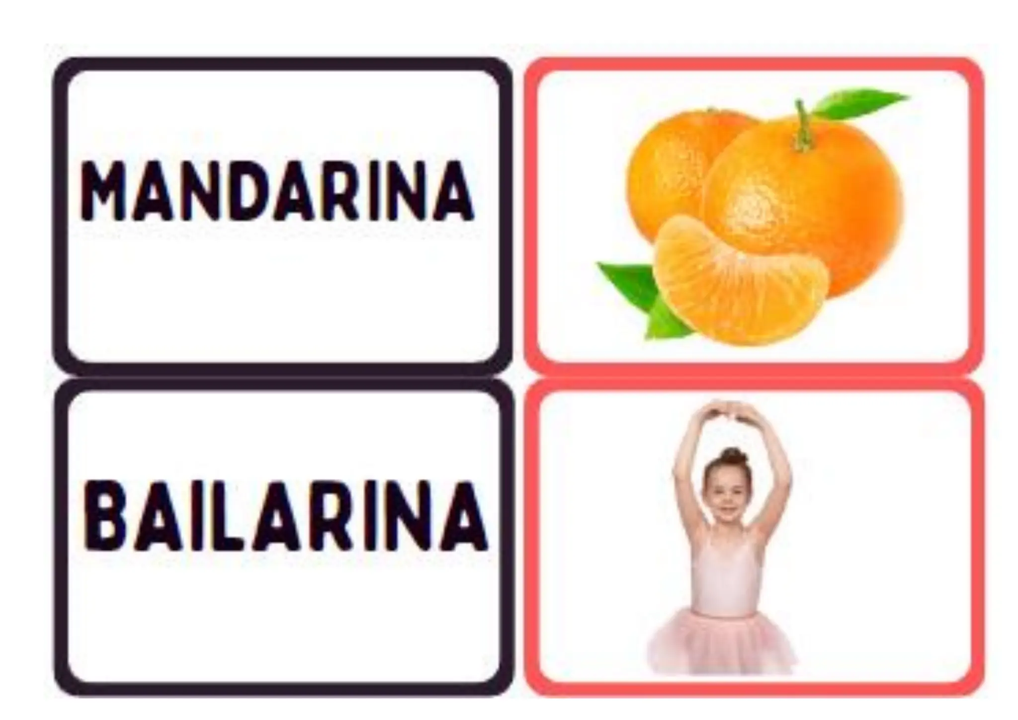 TARJETAS IMPRIMIR para el trabajo de conciencia fonologica | PDF