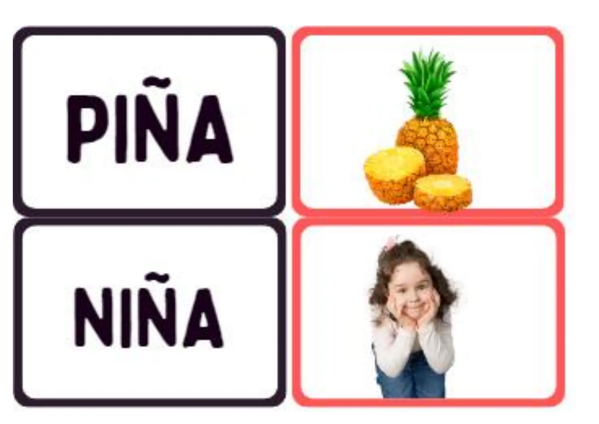 TARJETAS IMPRIMIR para el trabajo de conciencia fonologica | PDF