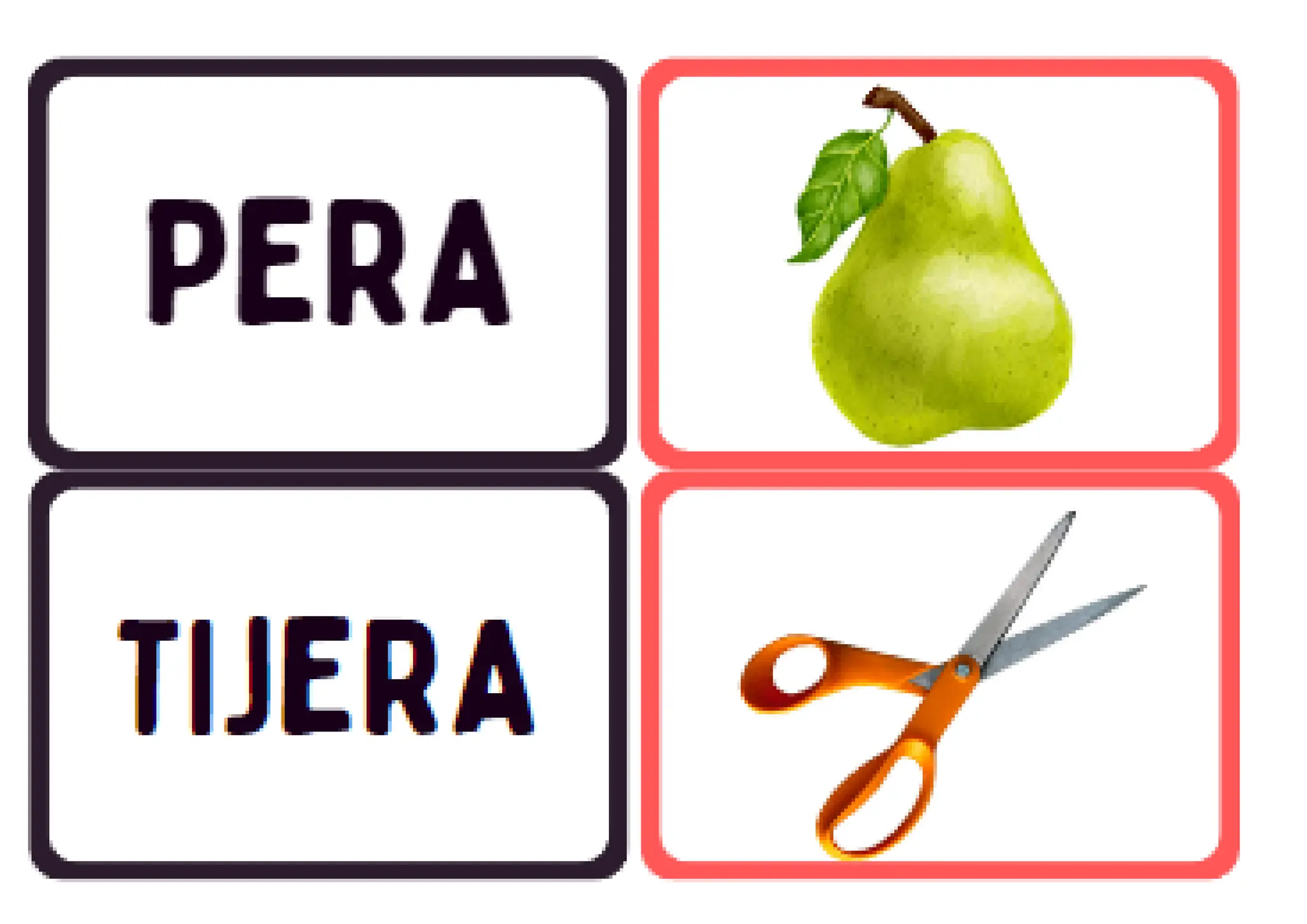 TARJETAS IMPRIMIR para el trabajo de conciencia fonologica | PDF