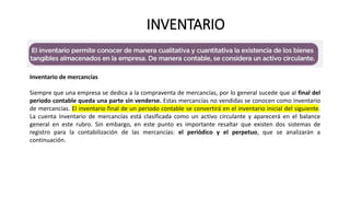 Tarjetas Kardex el sistema de inventario métodos peps | PPTX