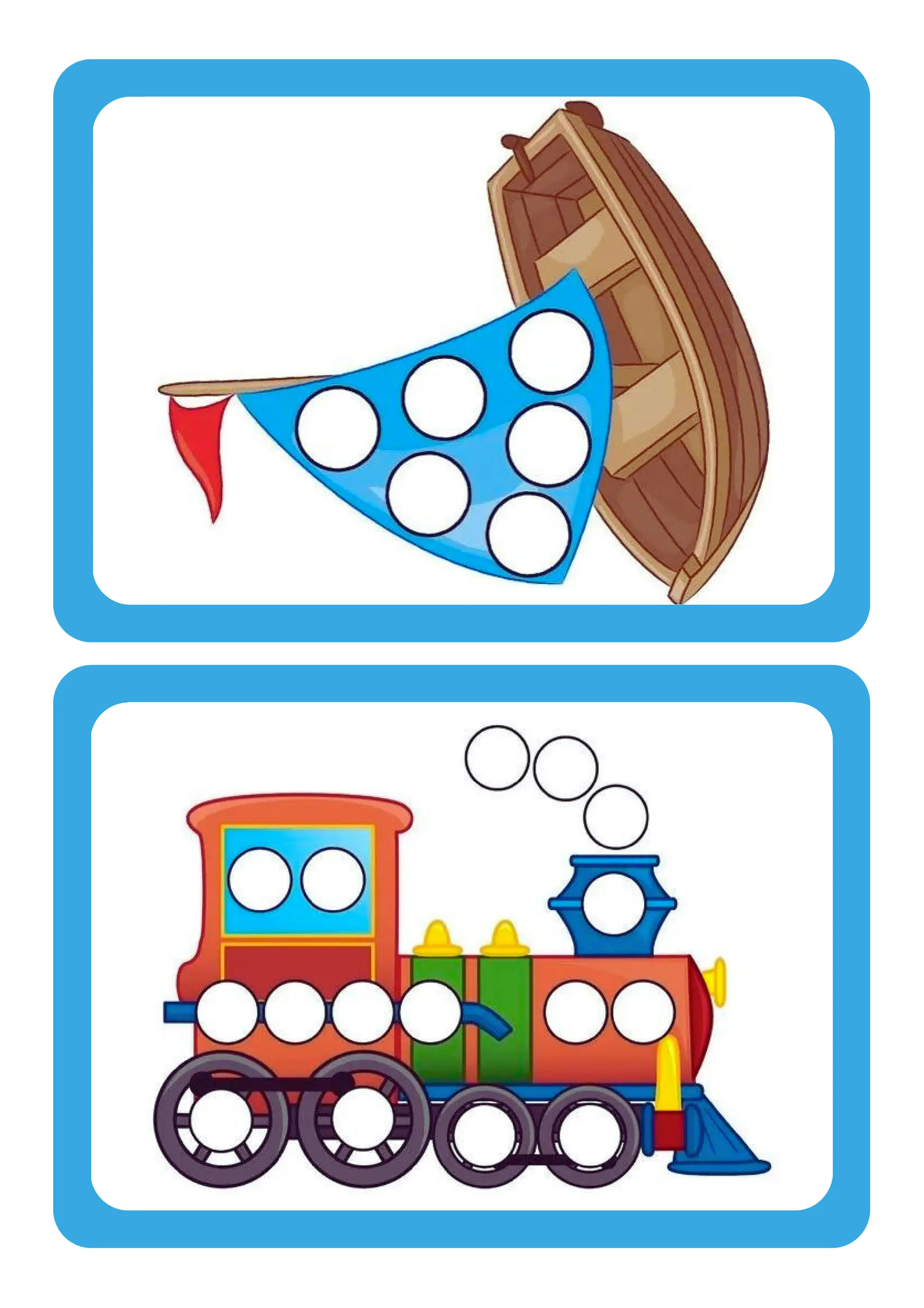 TARJETAS DE MOTRICIDAD FINA PARA POMPONES | PDF