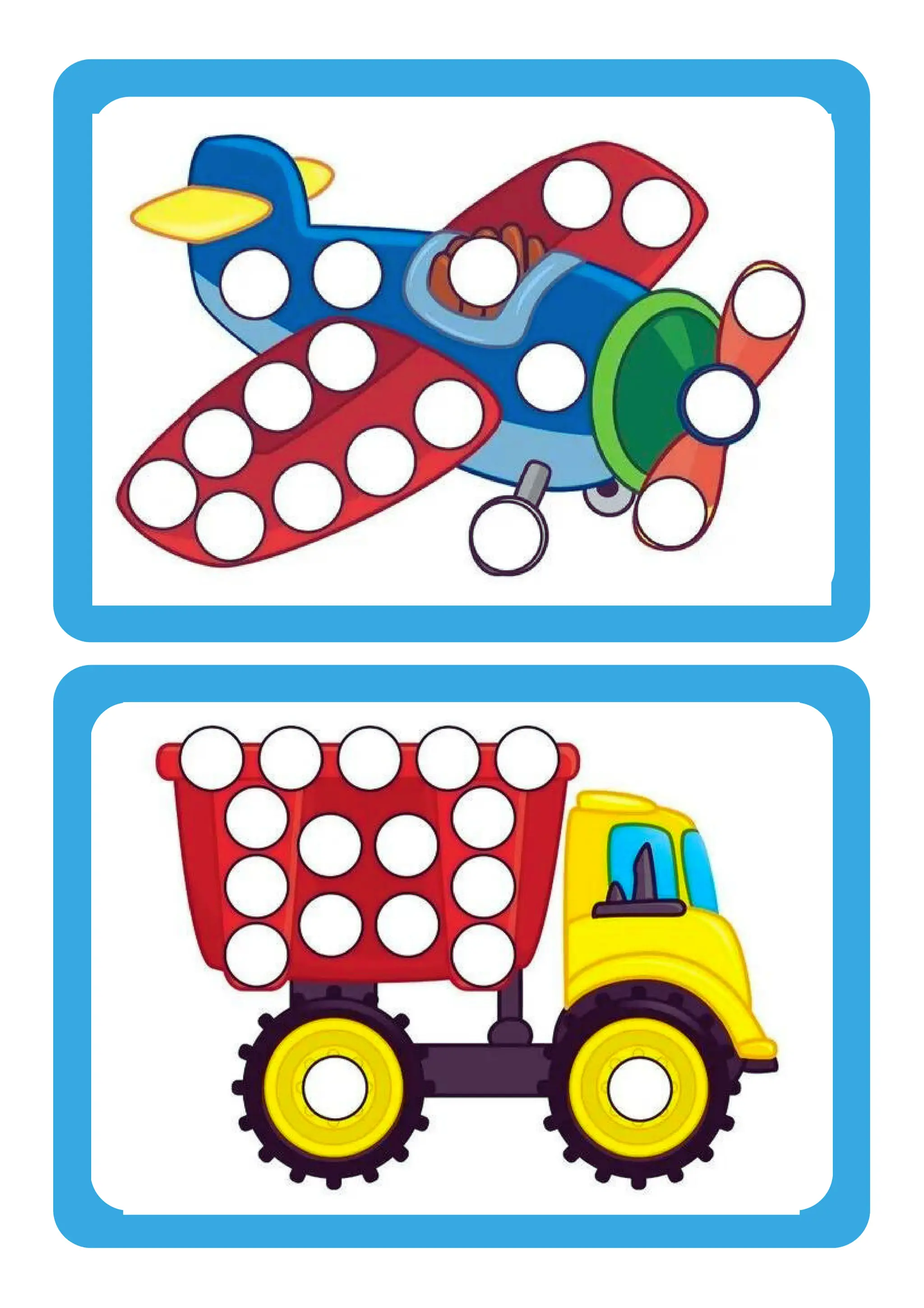 TARJETAS DE MOTRICIDAD FINA PARA POMPONES | PDF