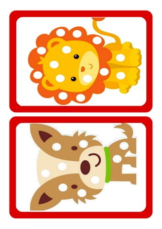 TARJETAS DE MOTRICIDAD FINA PARA POMPONES | PDF