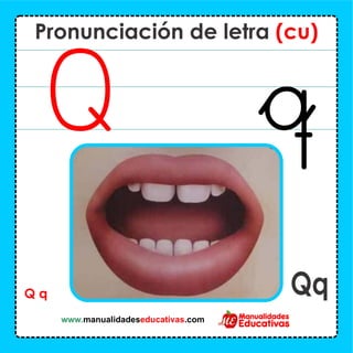 Tarjetas pronunciación de letras logopedia | PDF