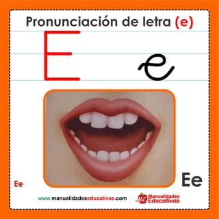 Tarjetas pronunciación de letras logopedia | PDF