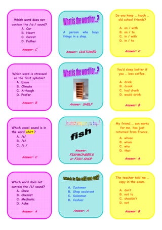 The Star Game Cards | PDF | Standardized Testing | Educational Assessment