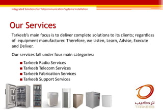 Tarkeeb Company Presentation | PPTX