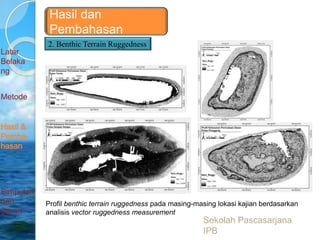 Tarlan kajian benthic terrain ruggedness | PPT