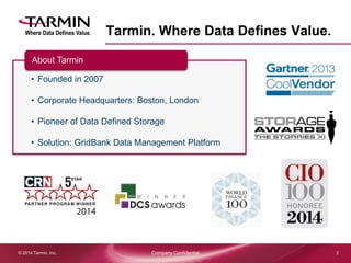 Tarmin GridBank Overview | PPT