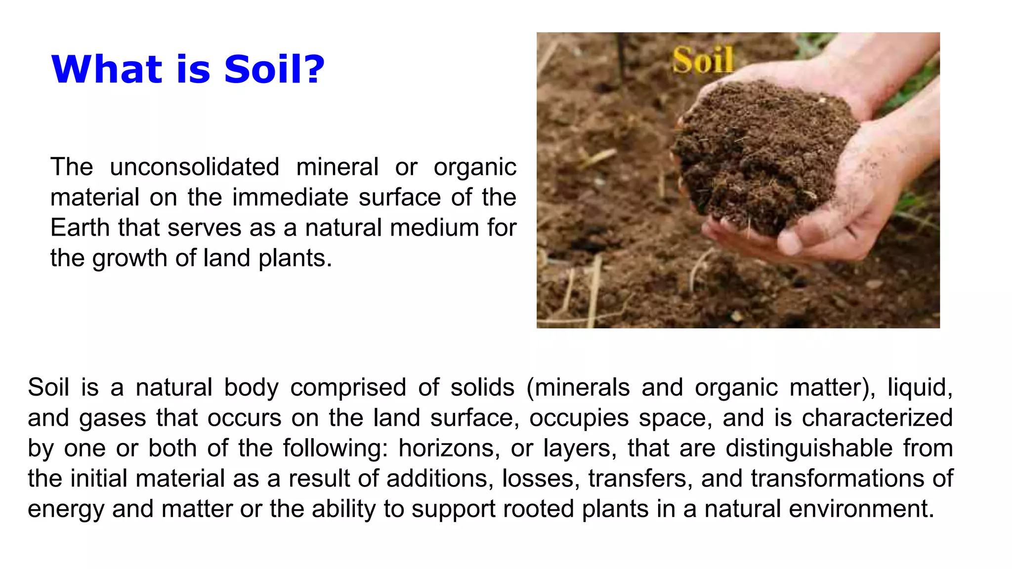 Determination of Soil Type by Ternary Diagram textural plotting | PPTX