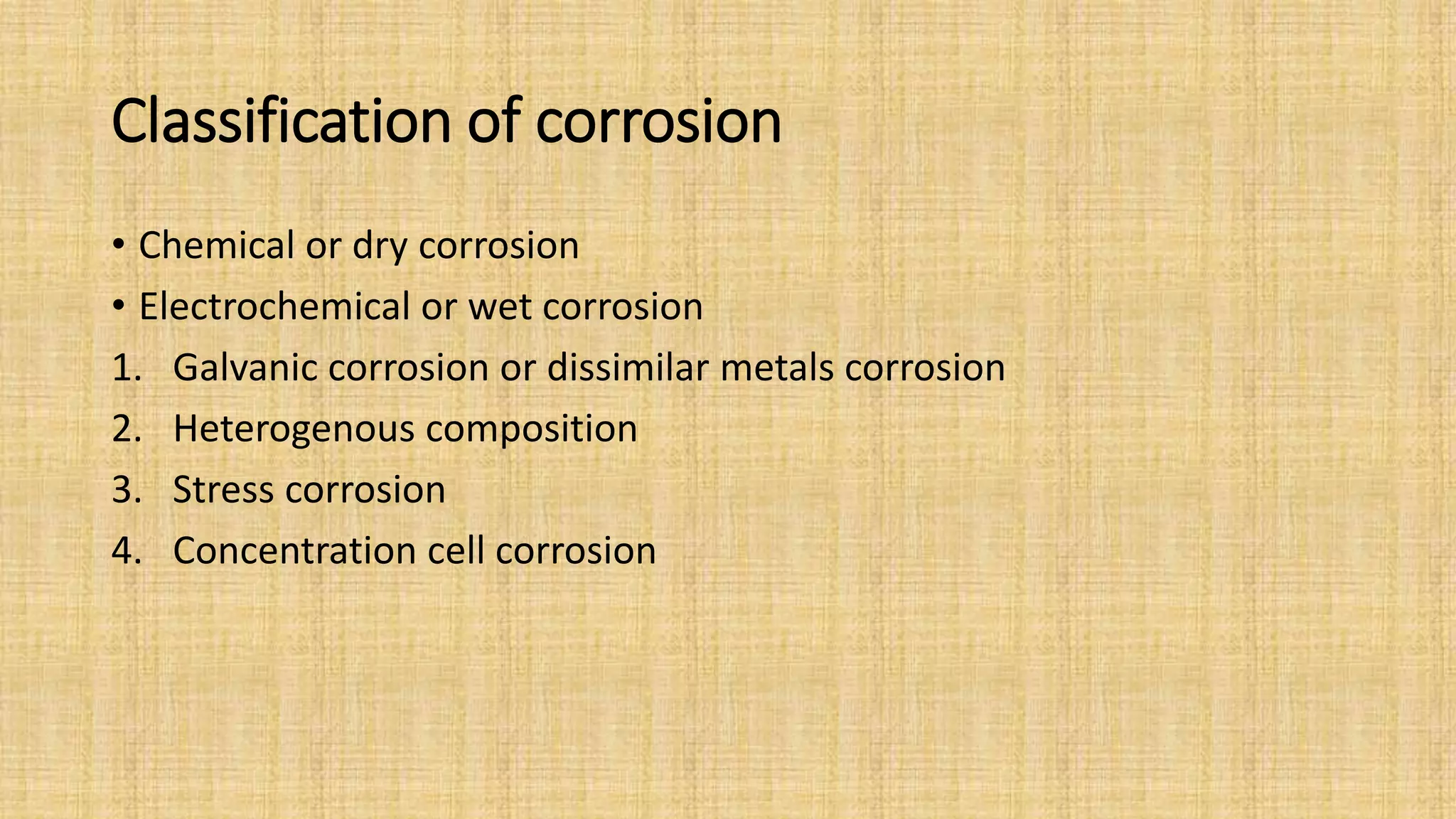 Tarnish and corrosion | PPTX