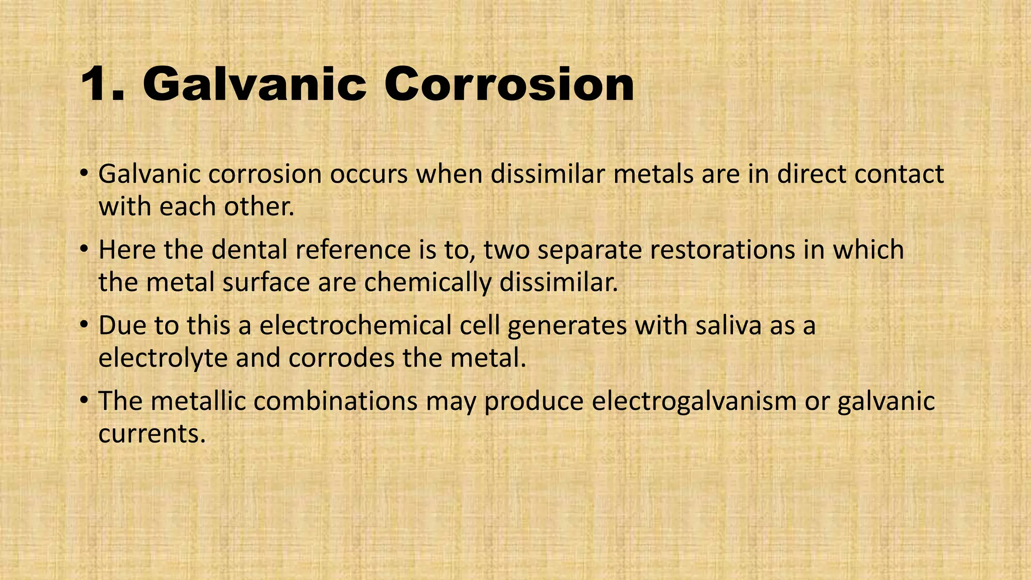Tarnish and corrosion | PPTX