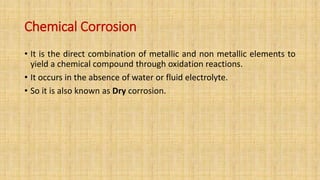 Tarnish and corrosion | PPTX