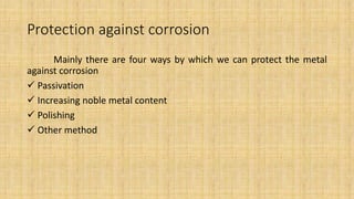 Tarnish and corrosion | PPTX