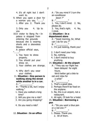 ข้อสอบภาษาอังกฤษ Taro 47 | DOC