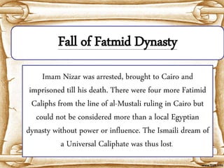 fatmid dynasty | PPTX