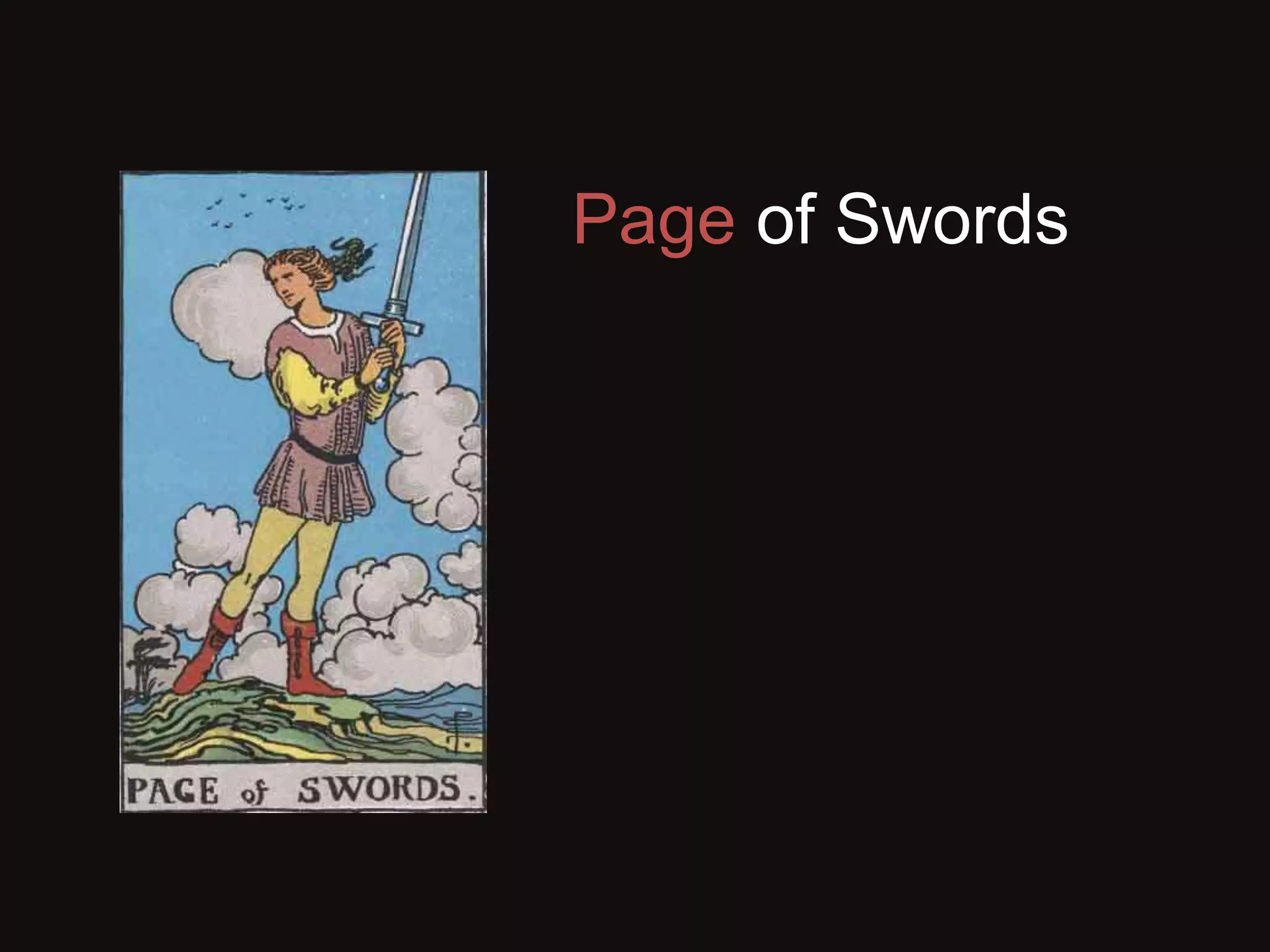 Tarot Flashcards: Court Cards | PPTX