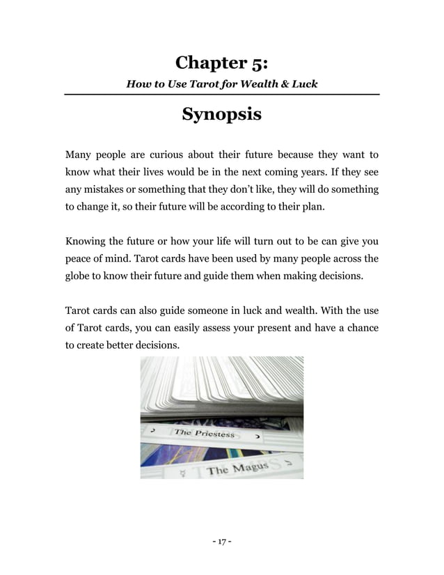 Tarot card readings and your destiny | PDF