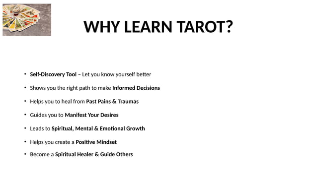 tarot Introduction for beginners -1.pptx