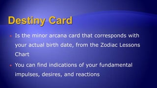 Tarot profiles | PPT