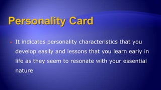 Tarot profiles | PPT