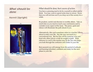 Tarot Reading Sample 1 | PDF