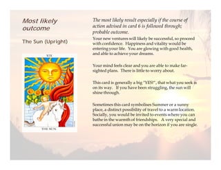 Tarot Reading Sample 1 | PDF