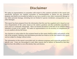 Tarot Reading Sample 1 | PDF