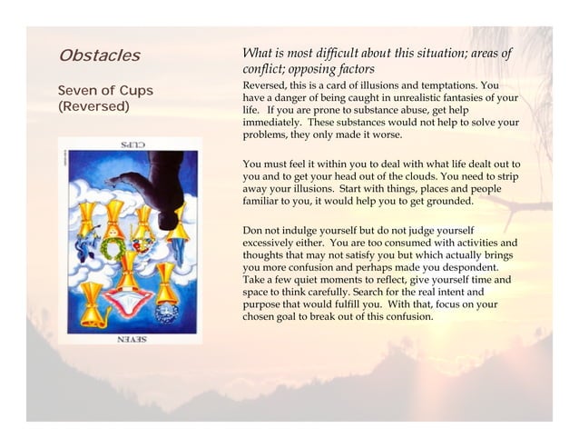 Tarot Reading Sample 1 | PDF