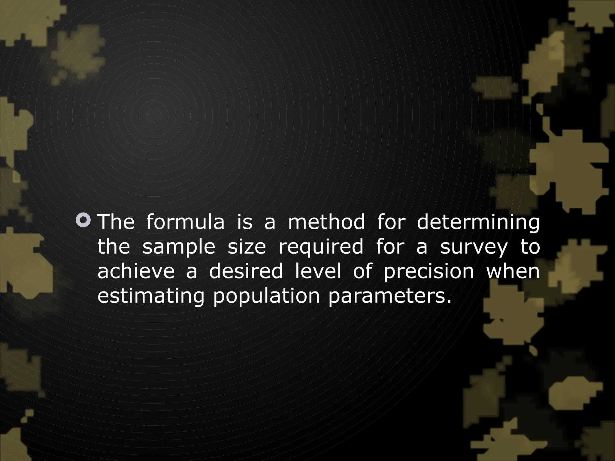 TARO YAMANE’S FORMULA in Statistics Report.pptx