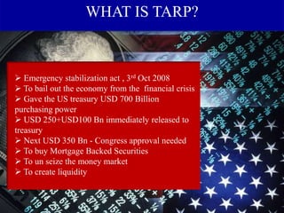Troubled Assets Relief Program | PPTX