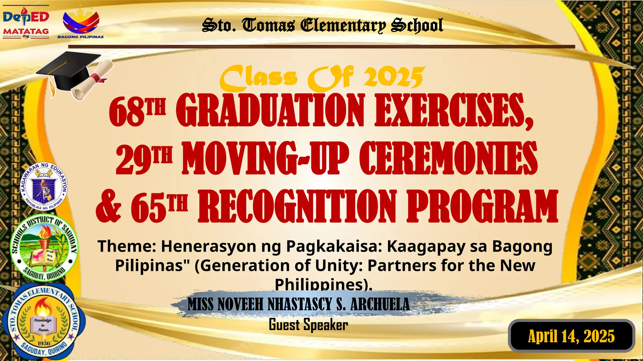 TARPAULINE GRADUATION TEMPLATE 2025.pptx