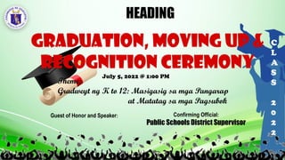 TARPULIN FOR GRADUATION 2024-2025, FINAL GRADUATION TARPULIN.pptx