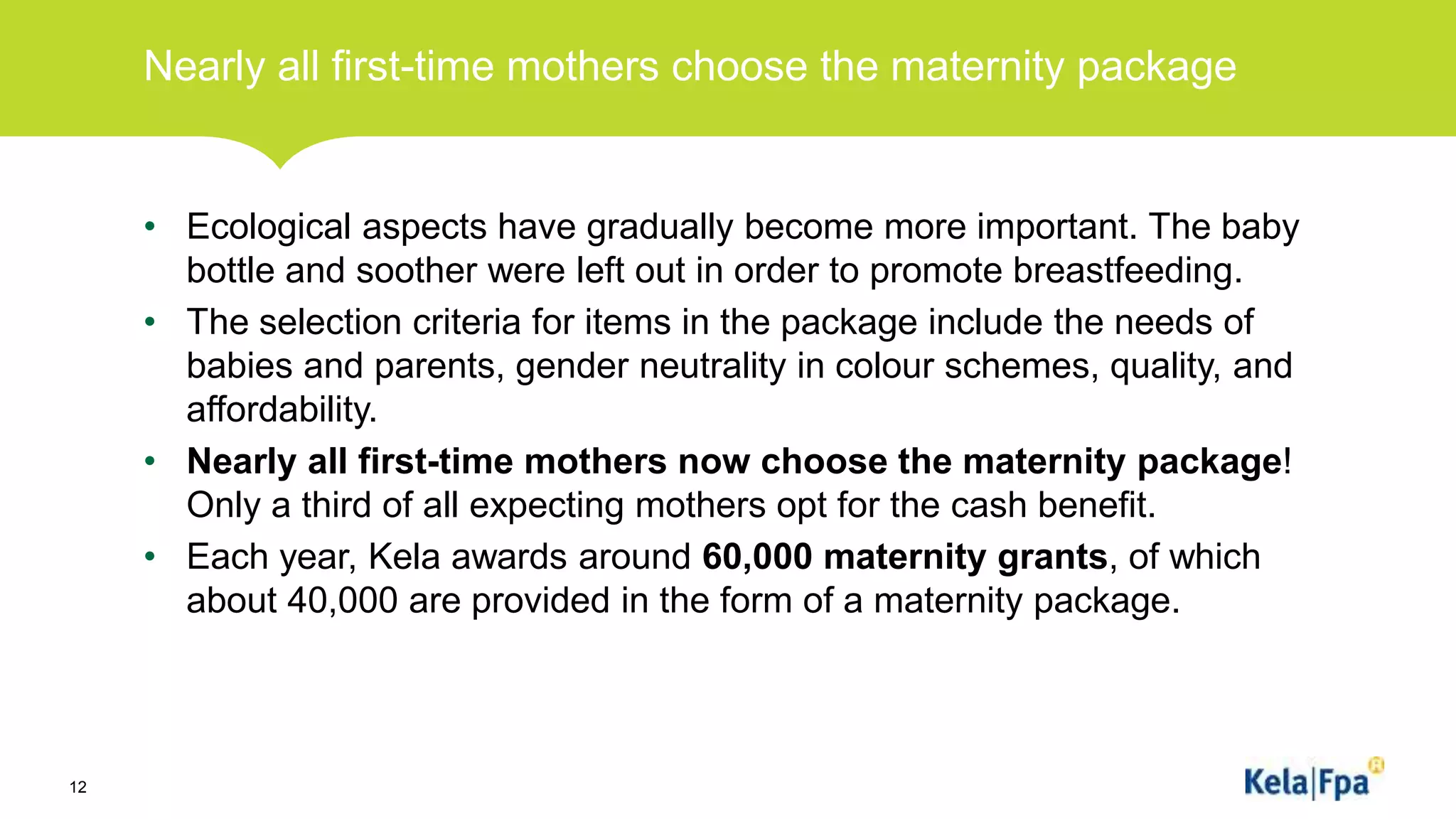 Finland’s maternity package | PPTX