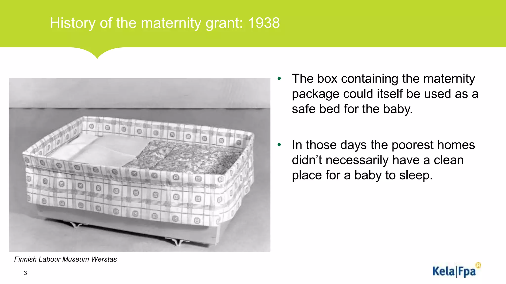 Finland’s maternity package | PPTX