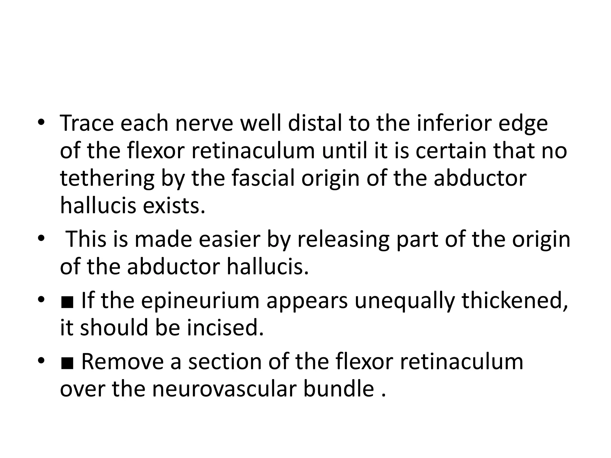 Tarsal Tunnel Syndrome Ppt