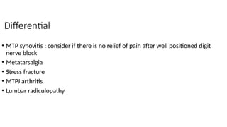 Tarsal Tunnel Syndrome and mortons neuroma | PPTX