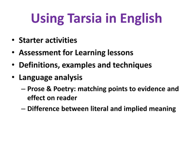 Tarsia | PPTX | Technology & Computing