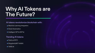 Tars AI Best Solana AI Token Invest Right Now | PPT