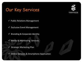 Tarteeb - Company Profile | PDF