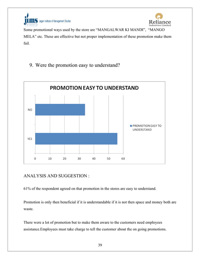 PROJECT ON RELIANCE RETAIL | DOC | Retail Industry | Industries