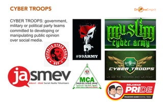 Hoax, Cyber Troops, Computational Propaganda, and Influence Operations ...