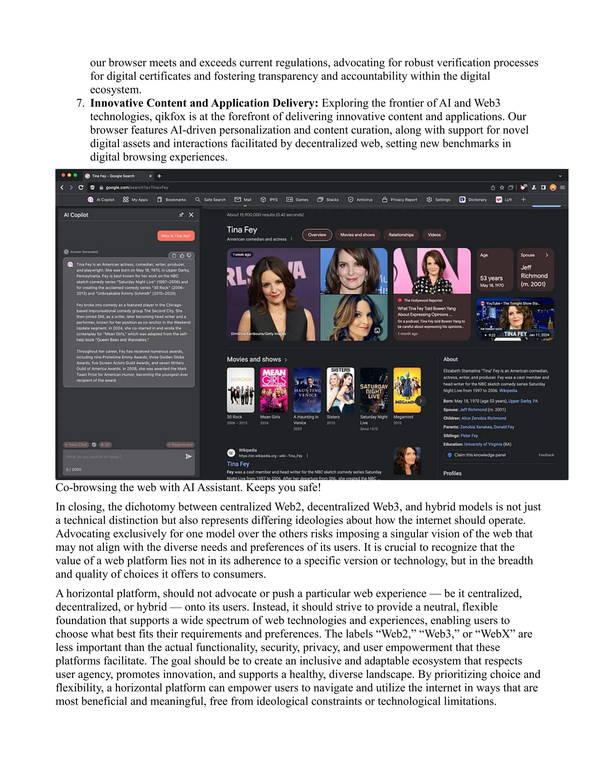 Tarun Gaur Take On The Qikfox Web Browser | PDF