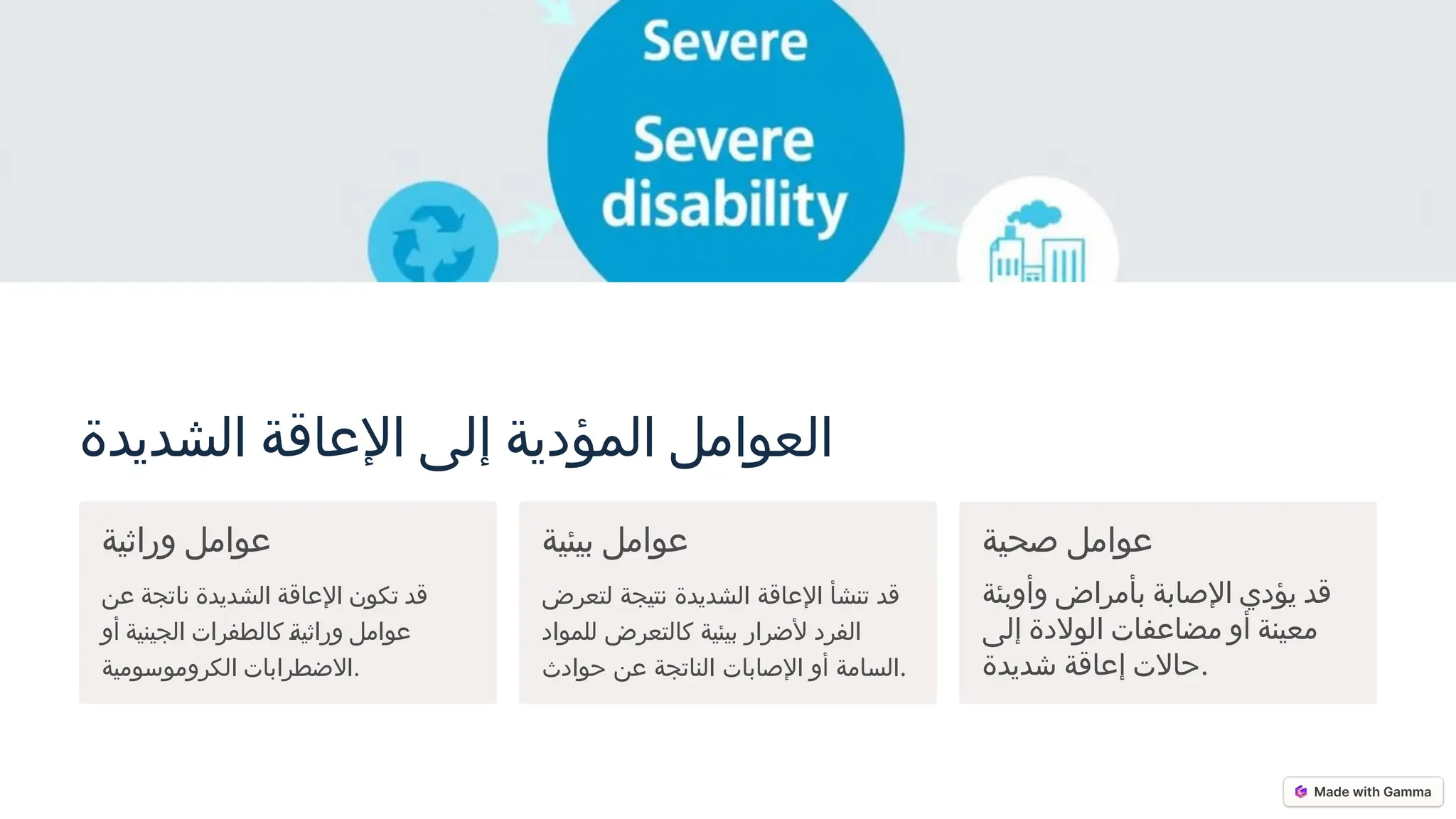 severe and multiple disability in pediatrics | PPT