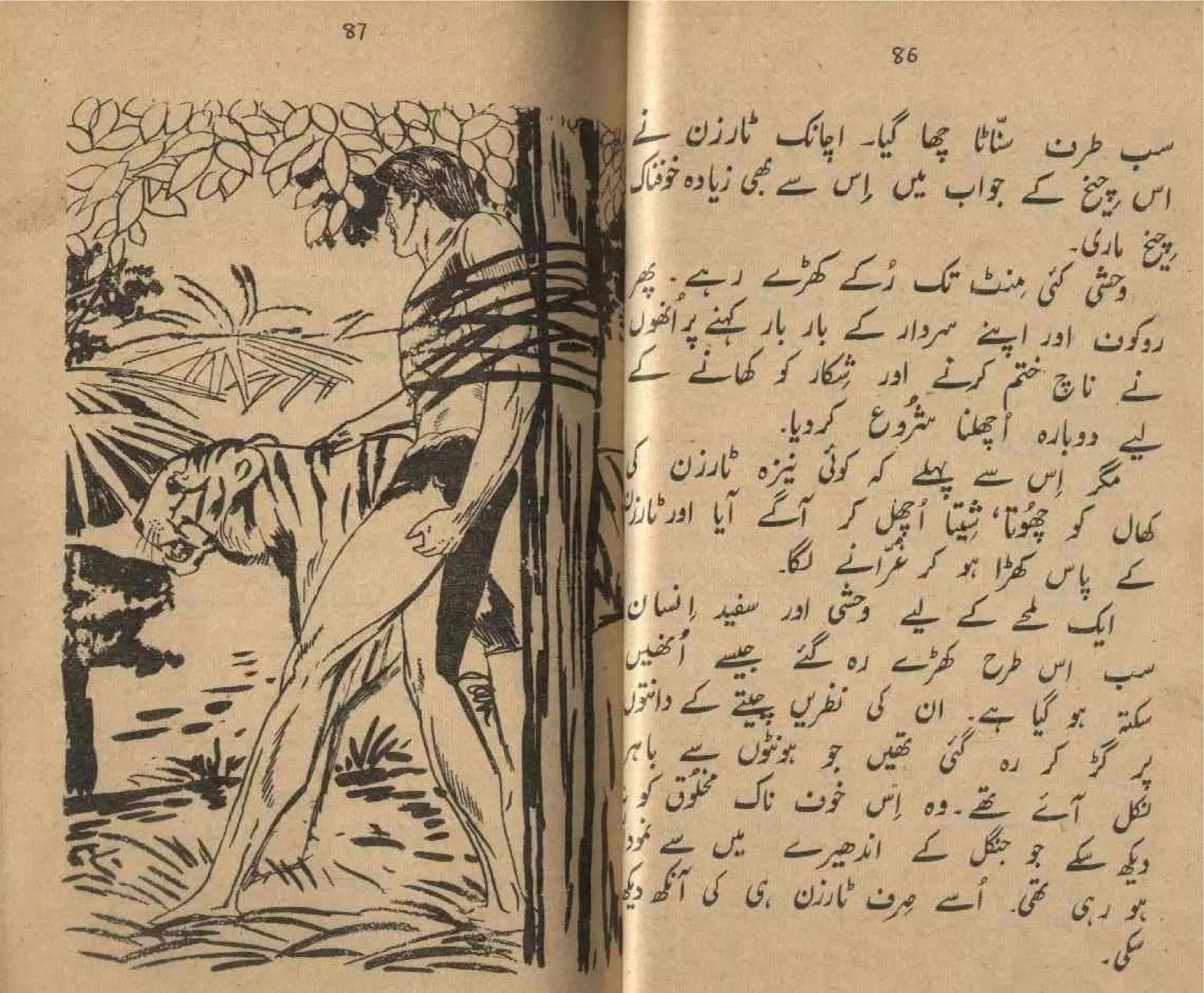 Tarzan aur-darinday-part-03-edgar-rice-burroughs-mazhar-ansari-dehlvi-feroz-sons-1976 | PDF